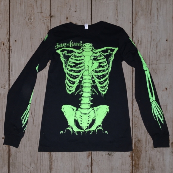 Hot Topic | Shirts | Botdf Blood On The Dance Floor Skeleton Longsleeve ...